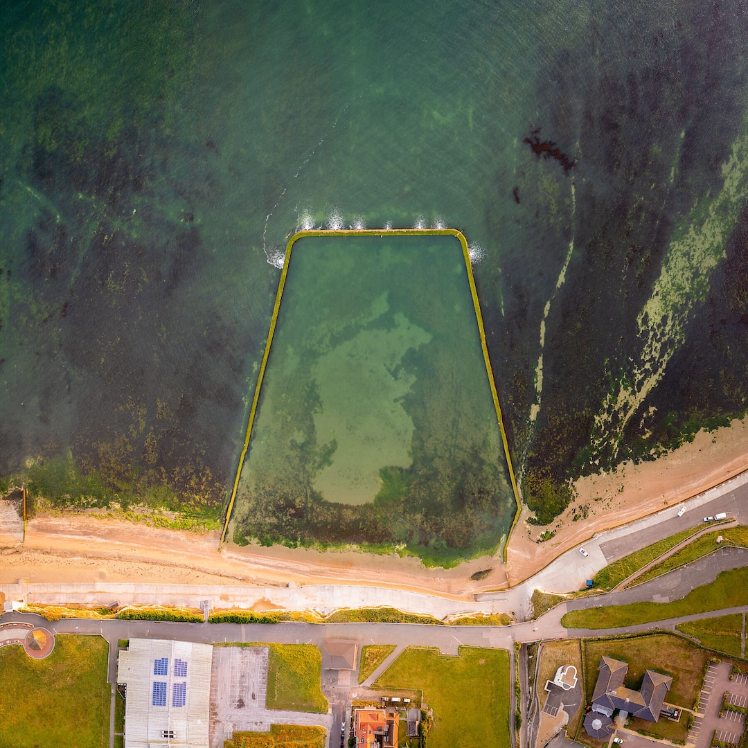 Walpole Bay Tidal Pool From Above - Etsy