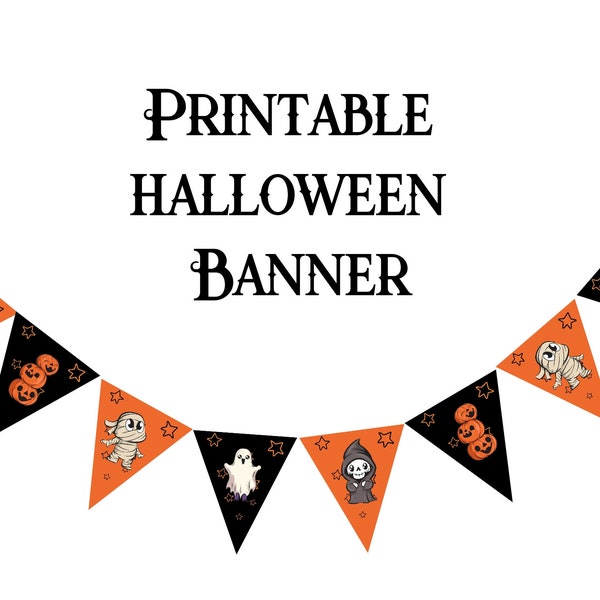 Halloween Bunting - Etsy