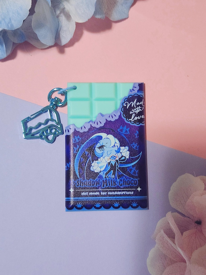 Shadow Milk Cookie Run 3D Chocolate Charms PREORDER / Keychain ...