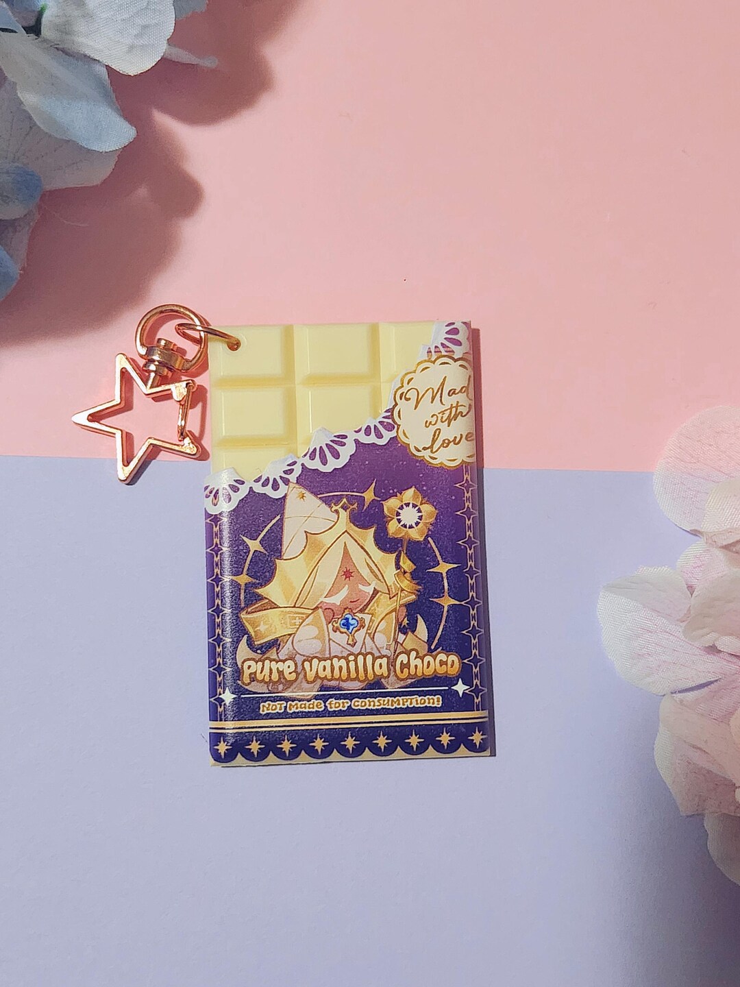 Pure Vanilla Cookie Run 3D Chocolate Charms PREORDER / Keychain ...
