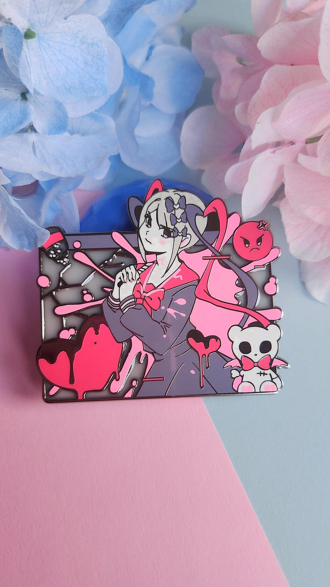 Dark Angel - Enamel Pin - Needy Streamer Overload NSO - 3 Inch - Etsy