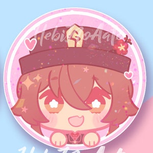 Genshin Impact Star Holo Buttons / Pins / Accessory - Etsy