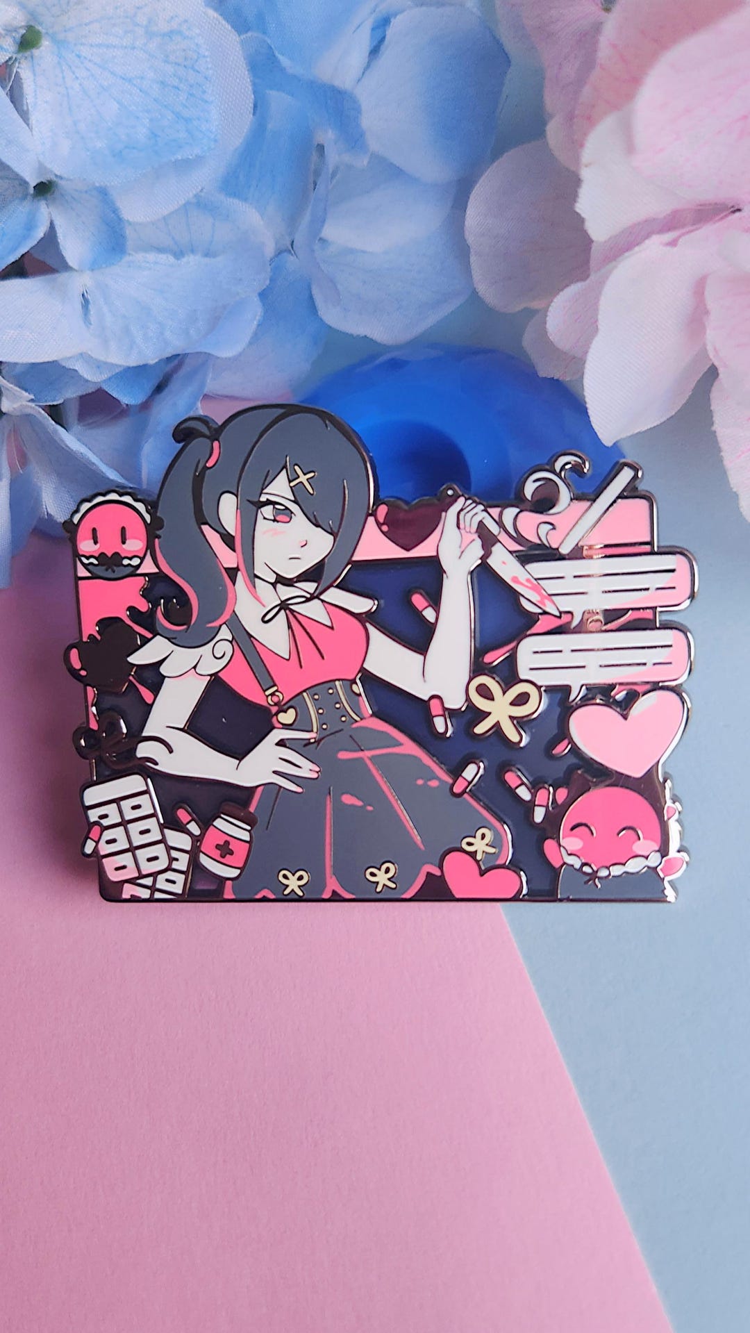 Ame - Enamel Pin - Needy Streamer Overload NSO - 3 Inch - Etsy