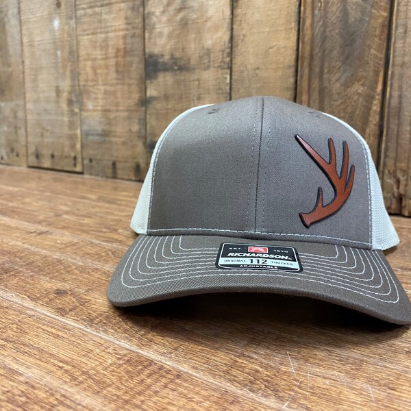 Laser Engraved Hat Patches Deer - Etsy