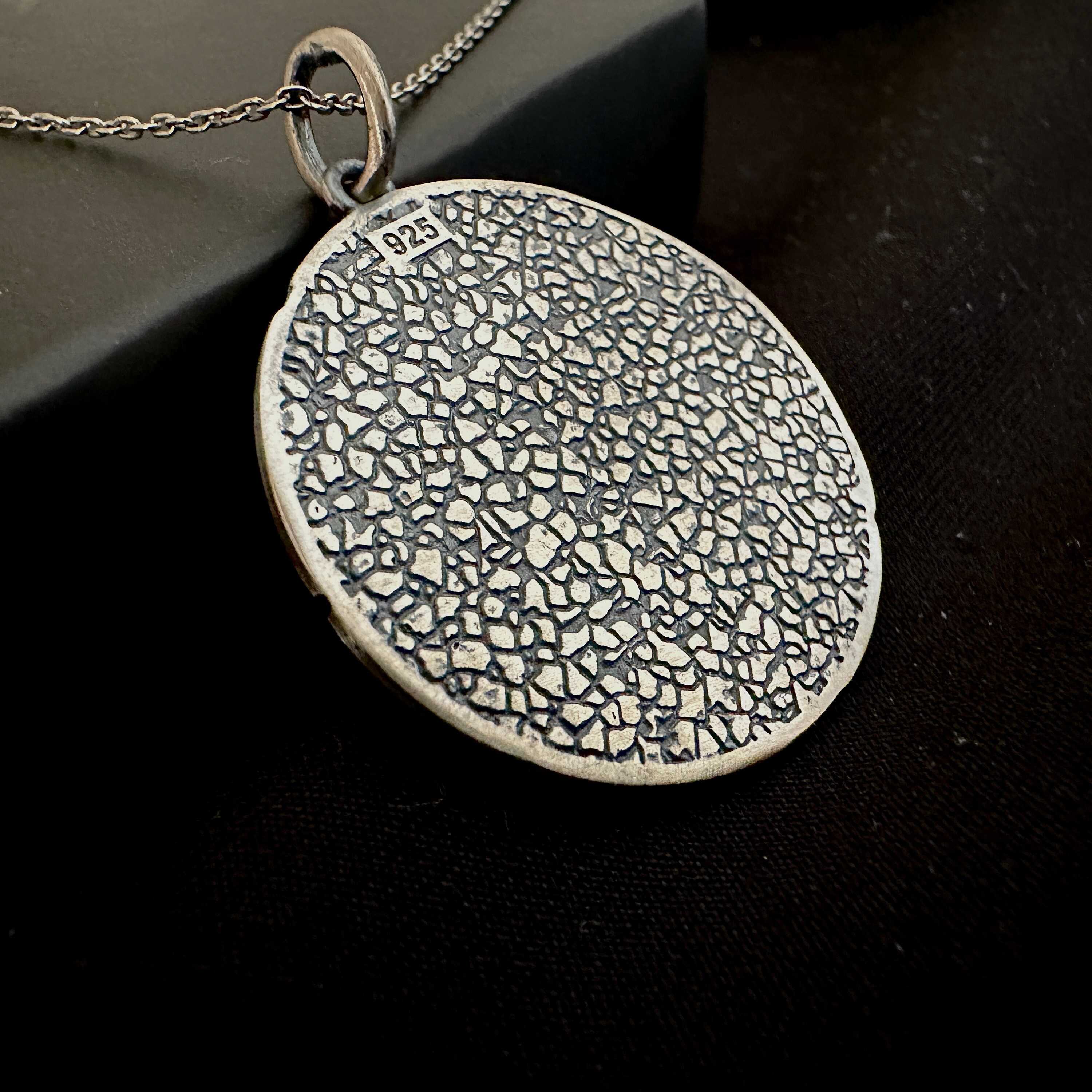 SHAMAN Medallion, 925k Sterling Silver Shaman Necklace, Pagan Talisman ...