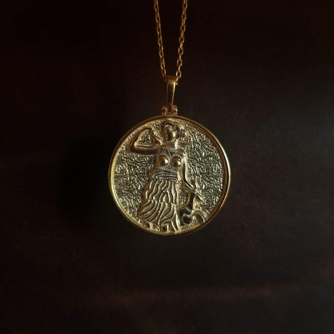 ARTEMIS Goddess Necklace, 925 Sterling Silver Artemis Charm, Goddess of ...