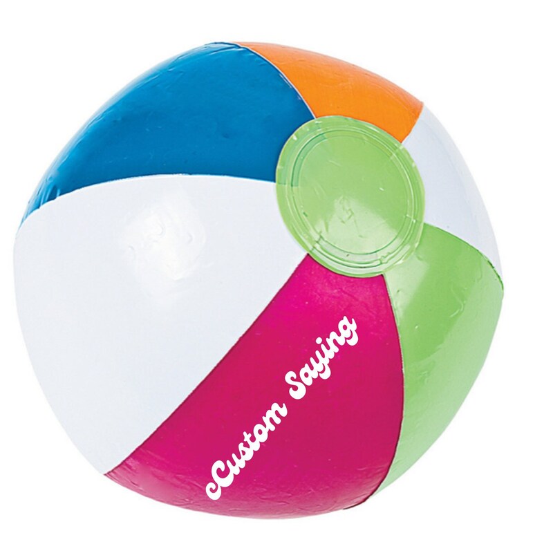 Beach Balls Custom - Etsy