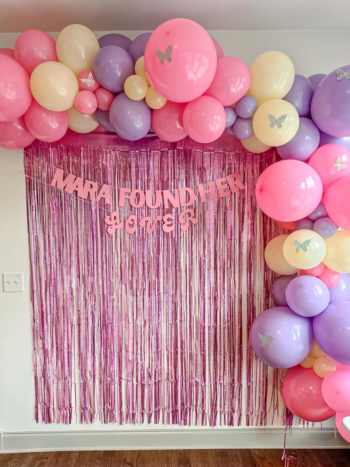 Custom Paper Party Banner: 5" Letters, Bachelorette, Birthday - Etsy