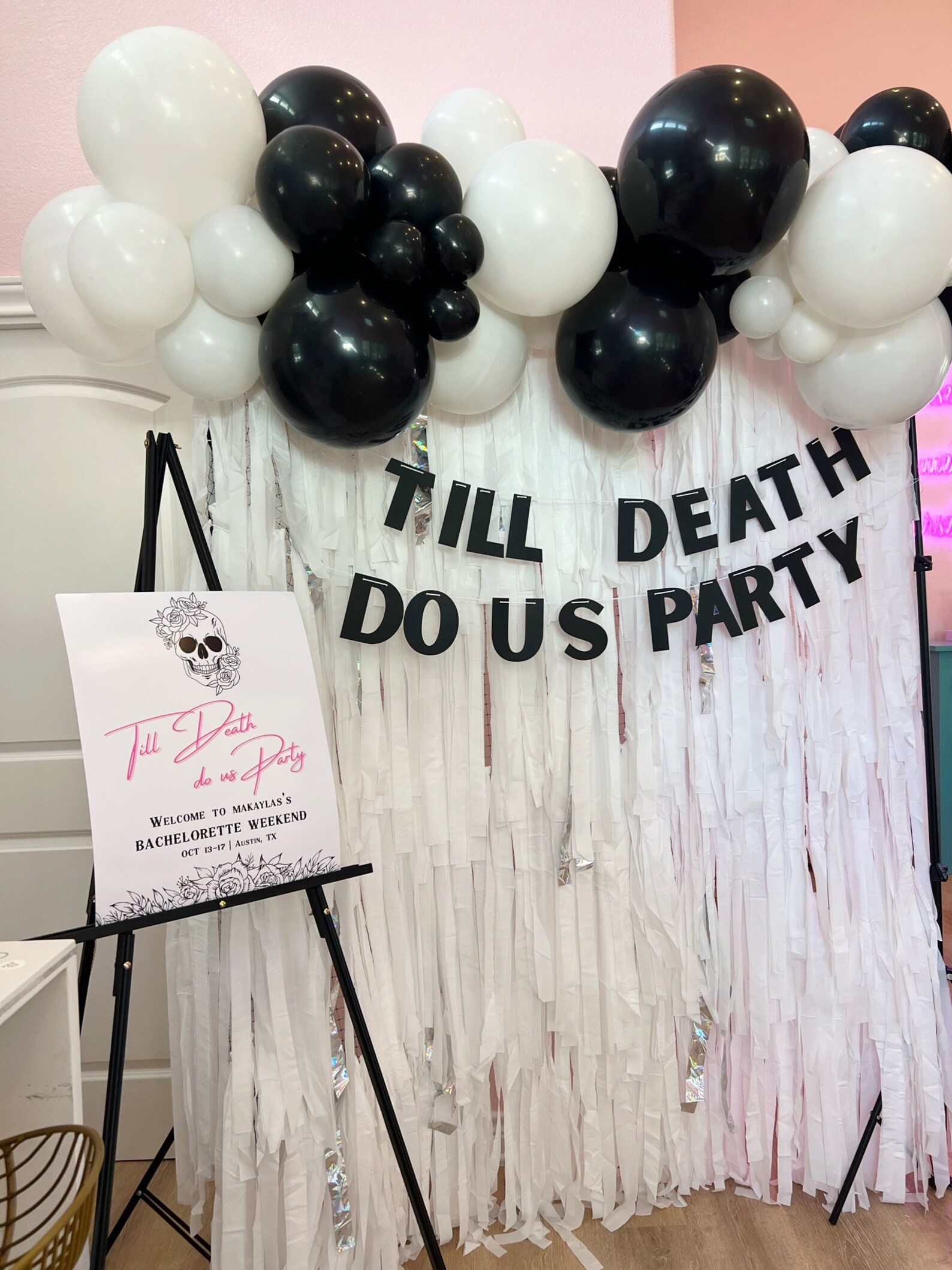 Bachelorette or Birthday Custom Backdrop - Etsy