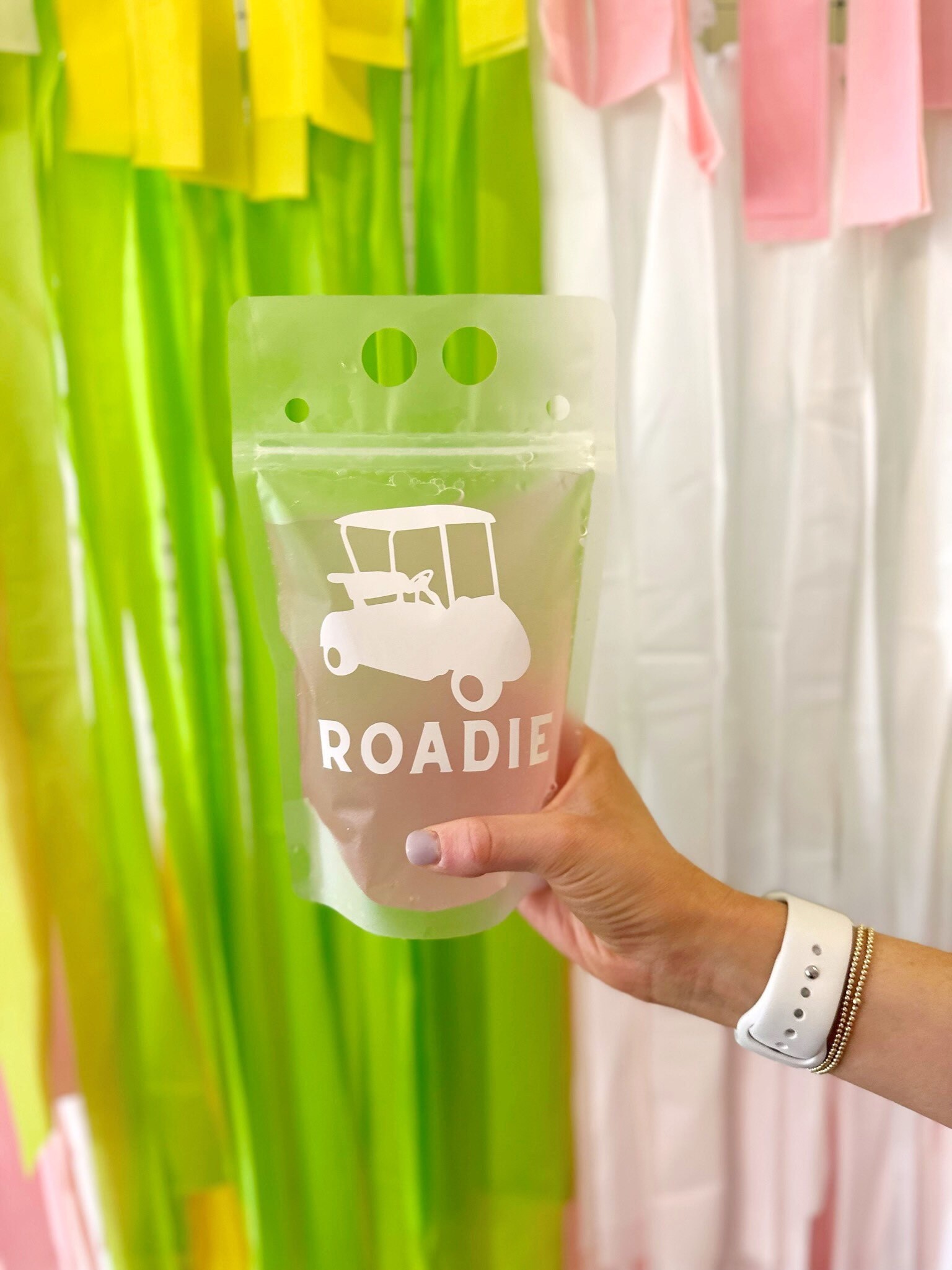 Country Club Drink Pouch Bachelorette Drink Pouch Custom - Etsy