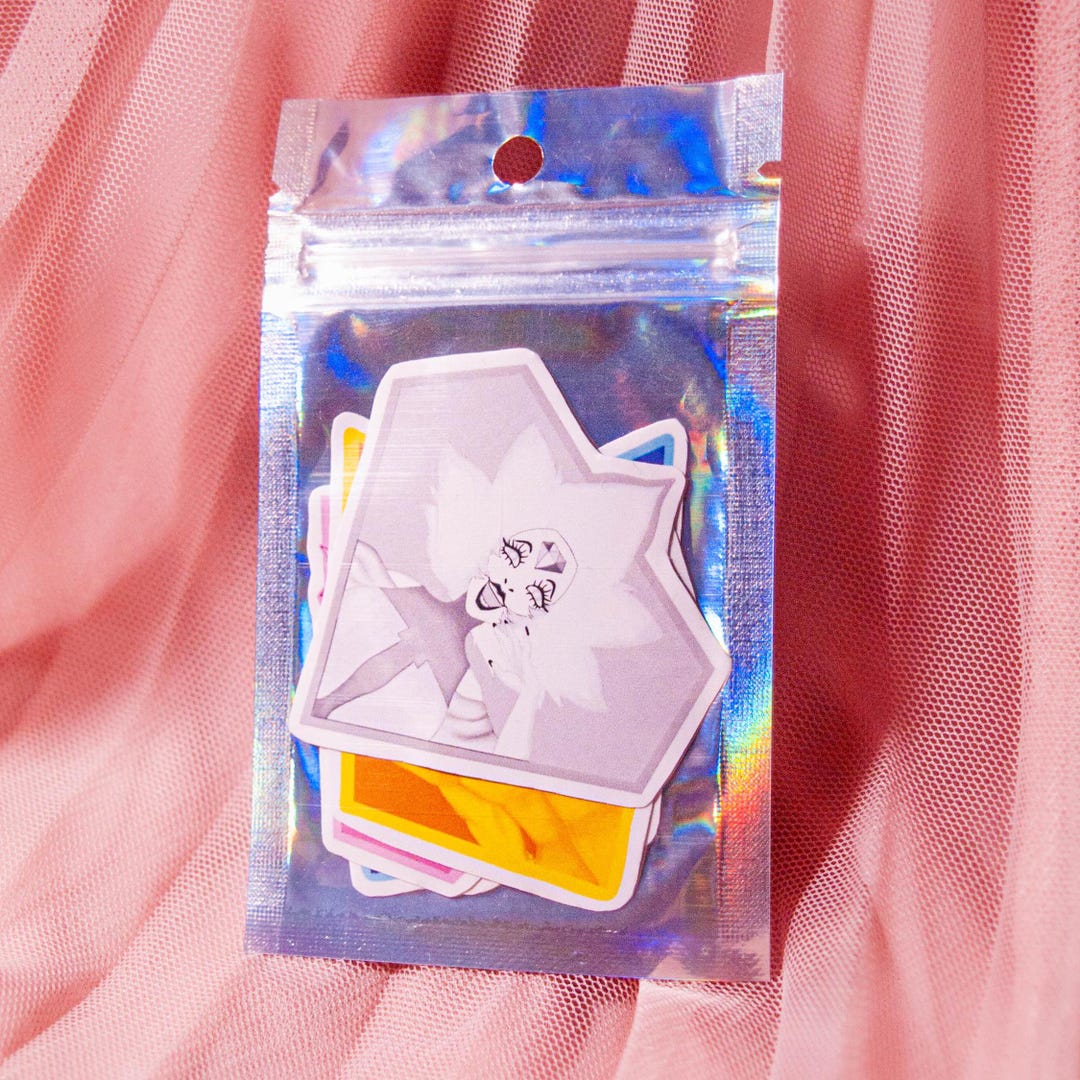 Four Diamonds From Steven Universe in Sticker Form - Etsy