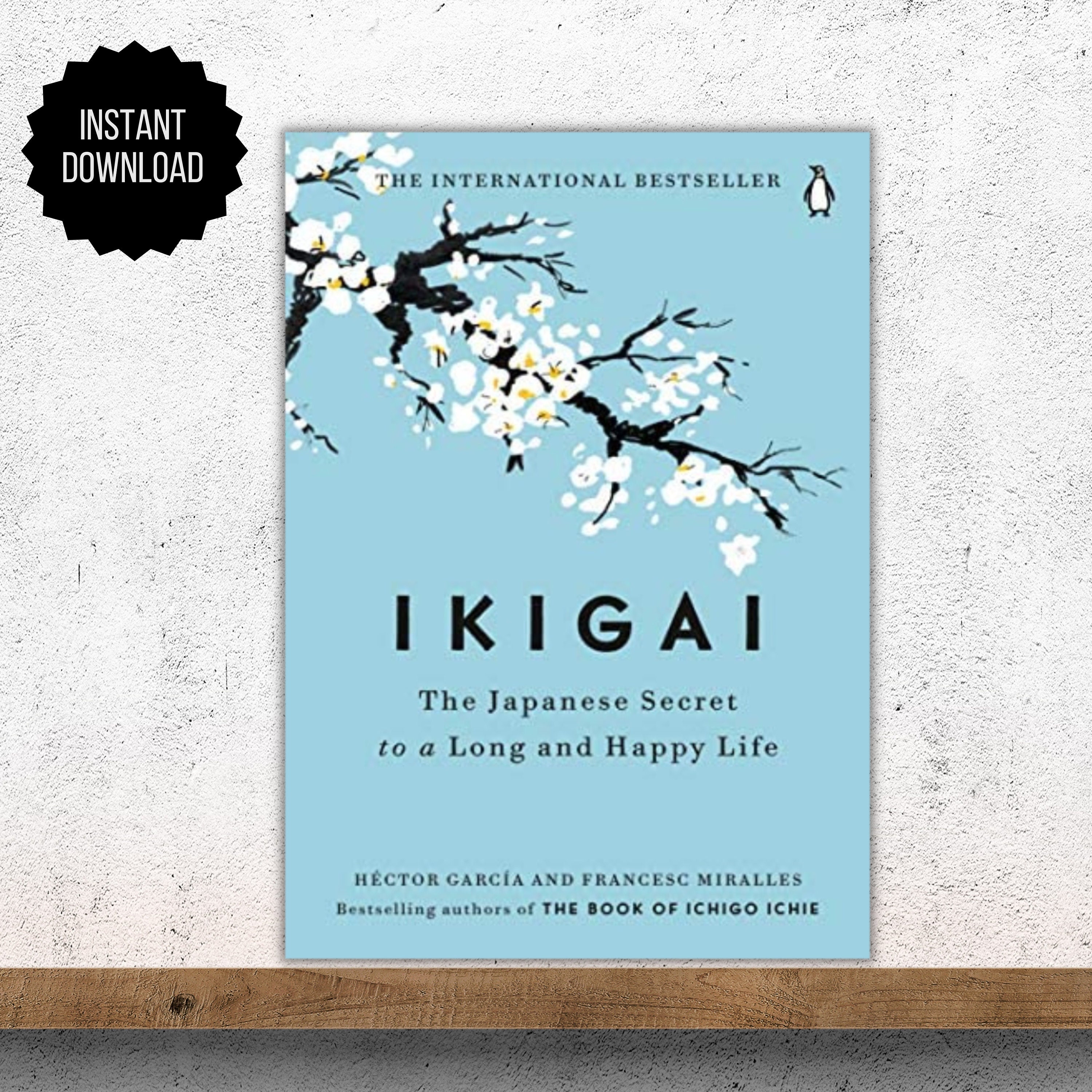 Ikigai: the Japanese Secret to a Long and Happy Life - Etsy