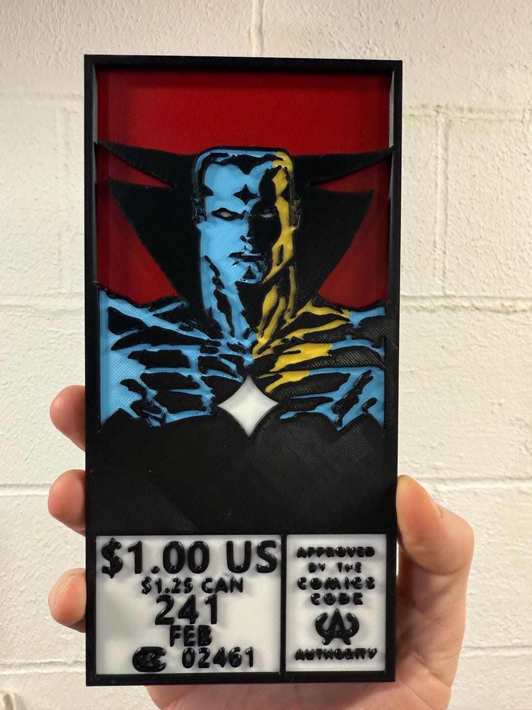 Mr. Sinister 3D Printed Cornerbox Art Sign - Etsy