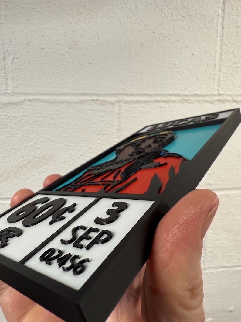 Lucas Comic Book Corner Box 3D Printed Sign - Etsy