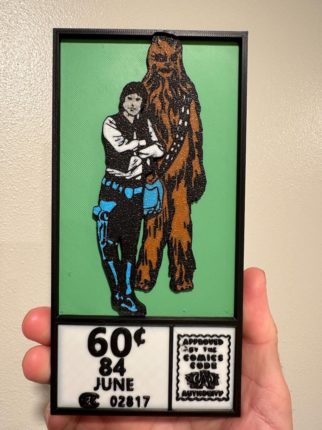 Han and Chewy 3D Printed Cornerbox Sign - Etsy