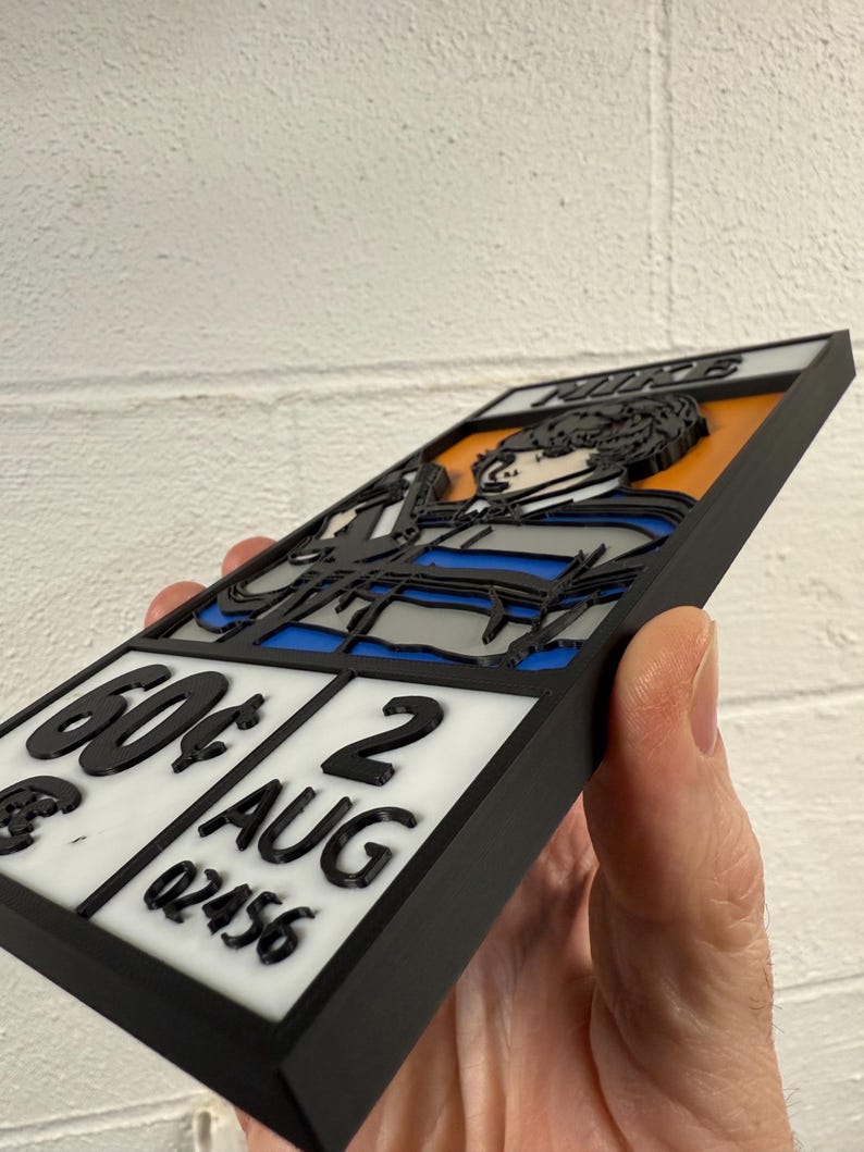 Mike Comic Book Corner Box 3D Printed Sign - Etsy