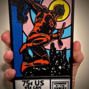 Daredevil 3D Printed Cornerbox Sign - Etsy