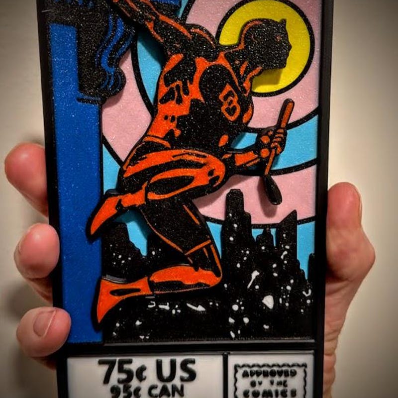 Daredevil Comics Poster - Etsy