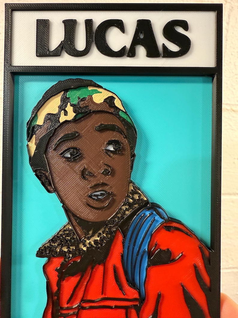 Lucas Comic Book Corner Box 3D Printed Sign - Etsy