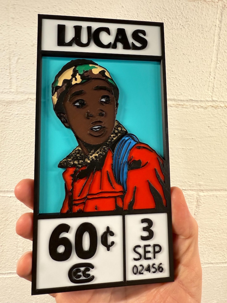 Lucas Comic Book Corner Box 3D Printed Sign - Etsy