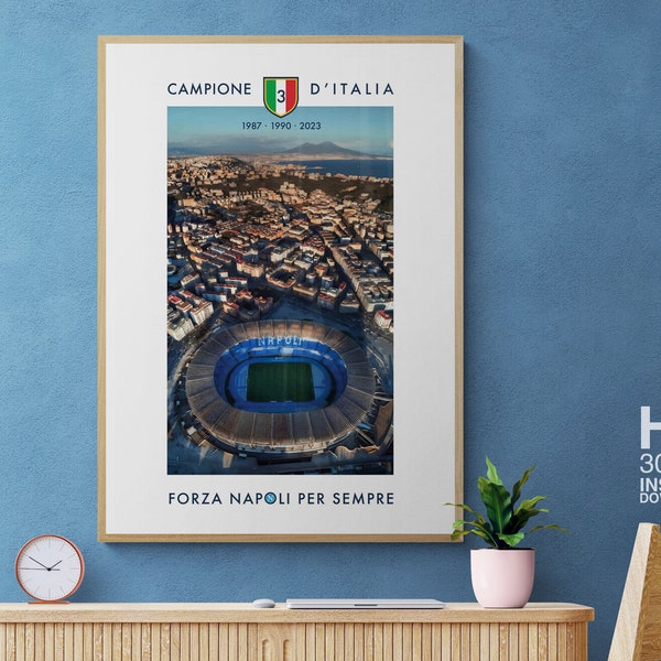 Poster Napoli - Etsy