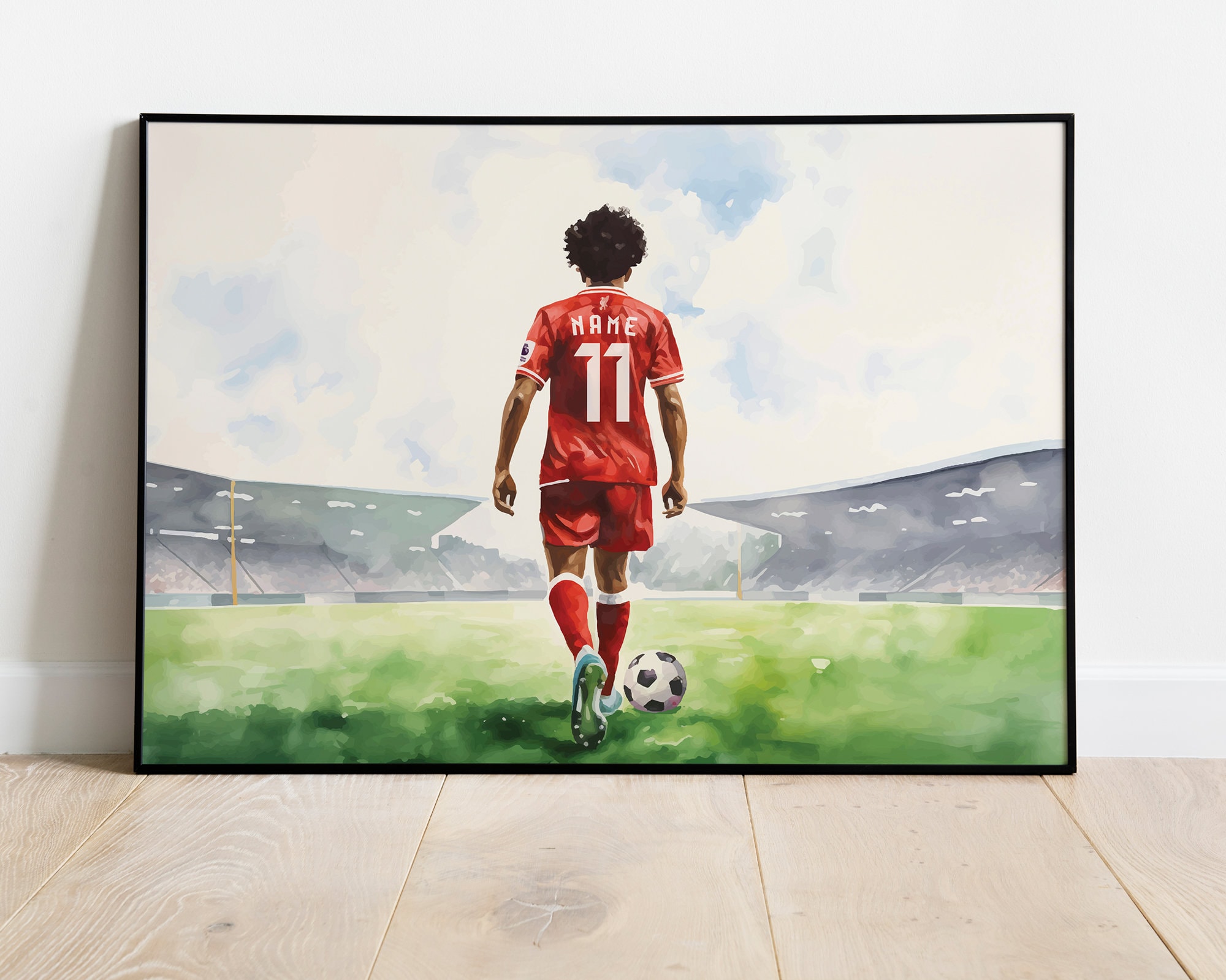 Personalized Liverpool Poster Digital Download Custom Football Wall Art ...
