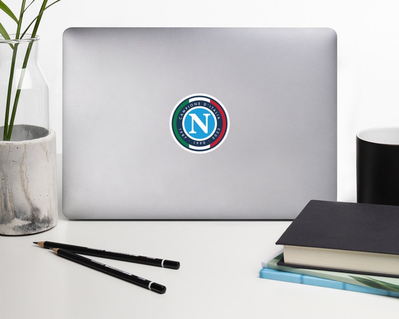 Napoli Campione Ditalia 2 Stickers Pack Laptop Decals Gift for Napoli ...