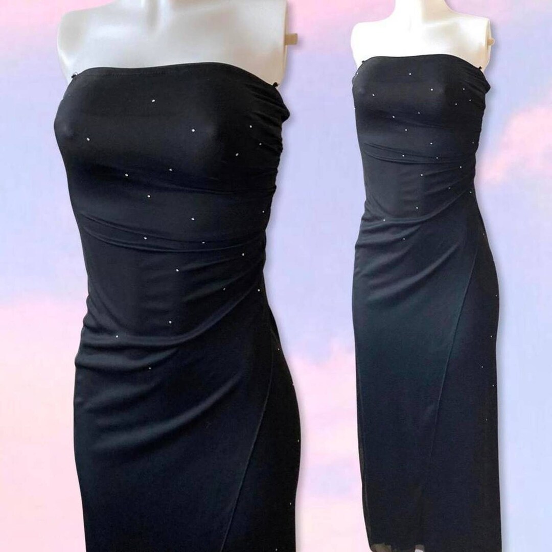 Vintage 90s Y2k Prom Dress - Etsy