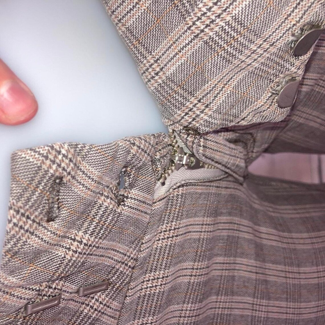 Vintage 90s Y2k Plaid Pants - Etsy