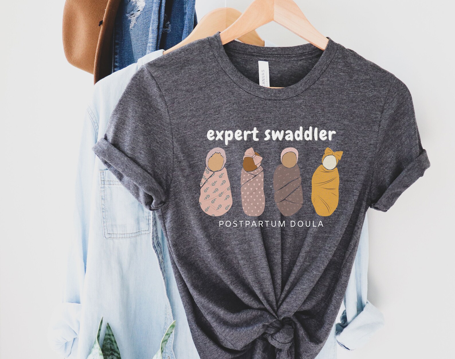 Postpartum Doula Shirt | Expert Swaddler Shirt, Postpartum Nurse, Labor ...