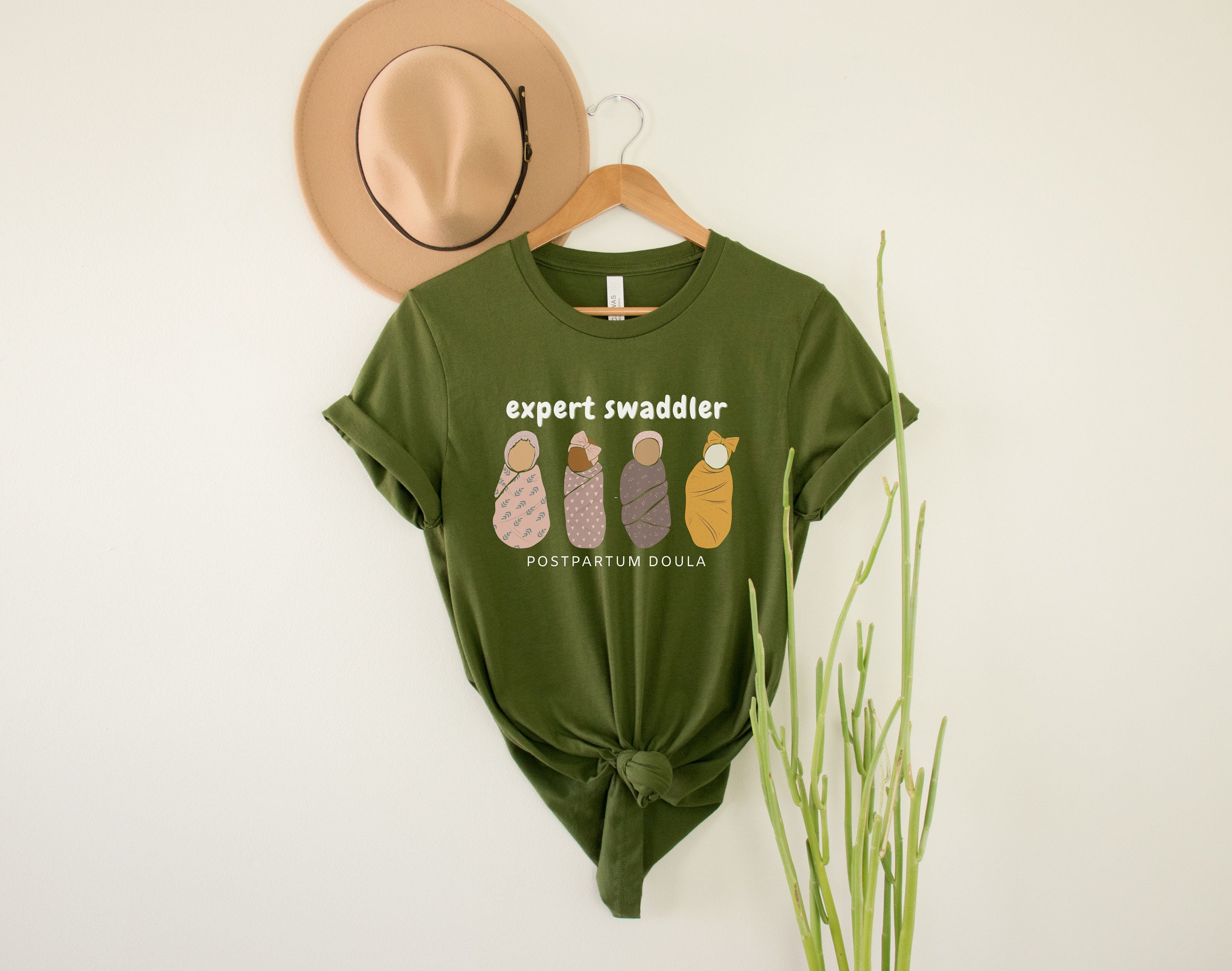 Postpartum Doula Shirt | Expert Swaddler Shirt, Postpartum Nurse, Labor ...