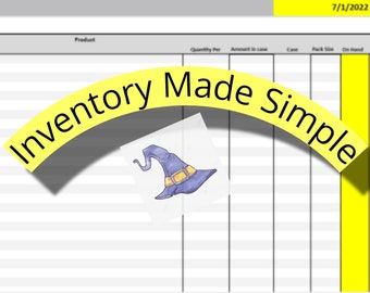 Simple Dated Restaurant Par Sheet Order Delivery Inventory Tracker Count Google Sheets Template ...