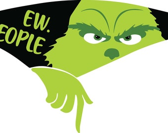 Ew People Grinch Sublimation - Etsy