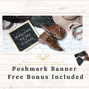 Poshmark Closet Banner Welcome to My Closet Poshmark Signs - Etsy