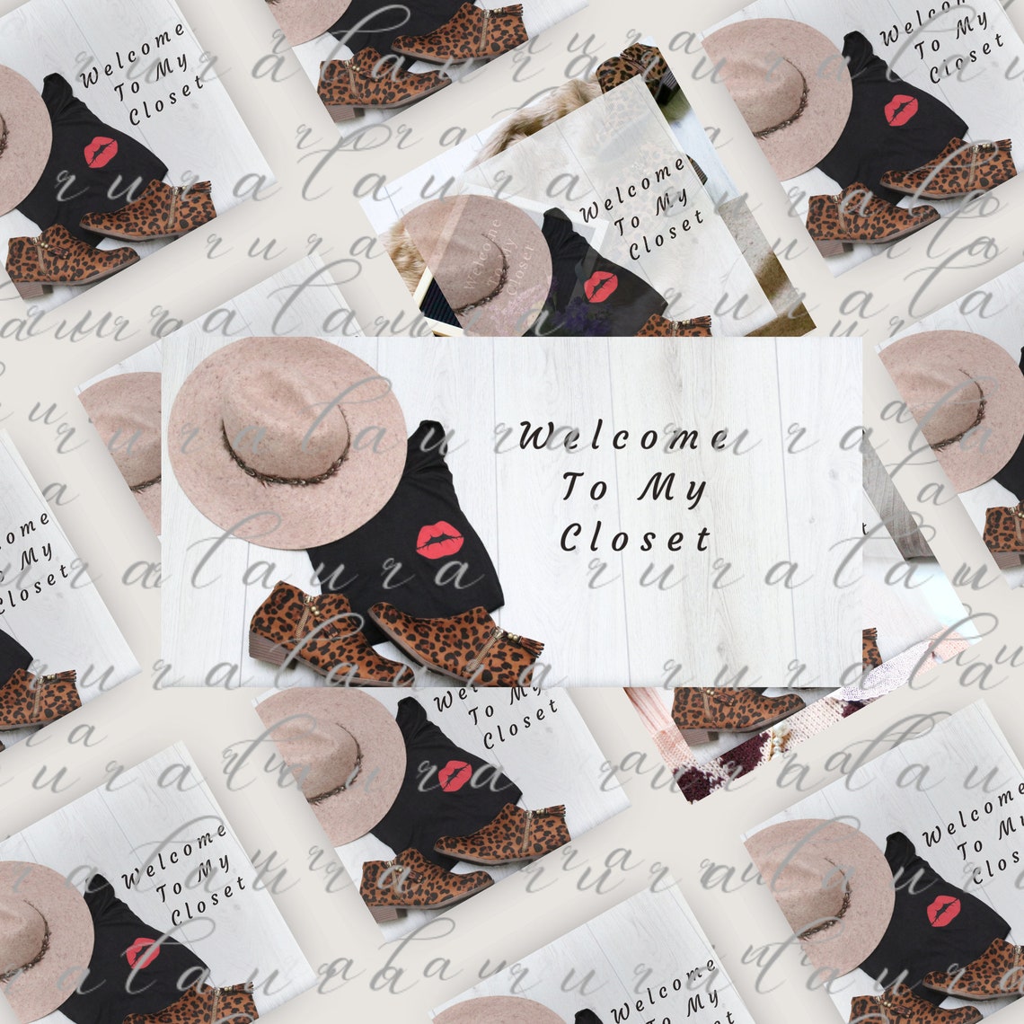 Poshmark Closet Banner Welcome to My Closet Poshmark Signs - Etsy