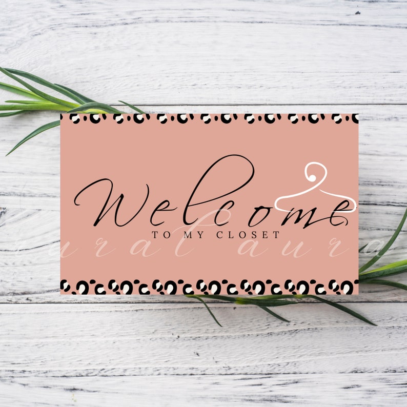 Poshmark Closet Banner Welcome to My Closet Poshmark Signs - Etsy