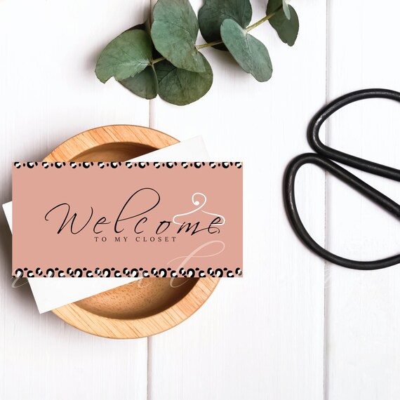 Poshmark Closet Banner Welcome to My Closet Poshmark Signs - Etsy