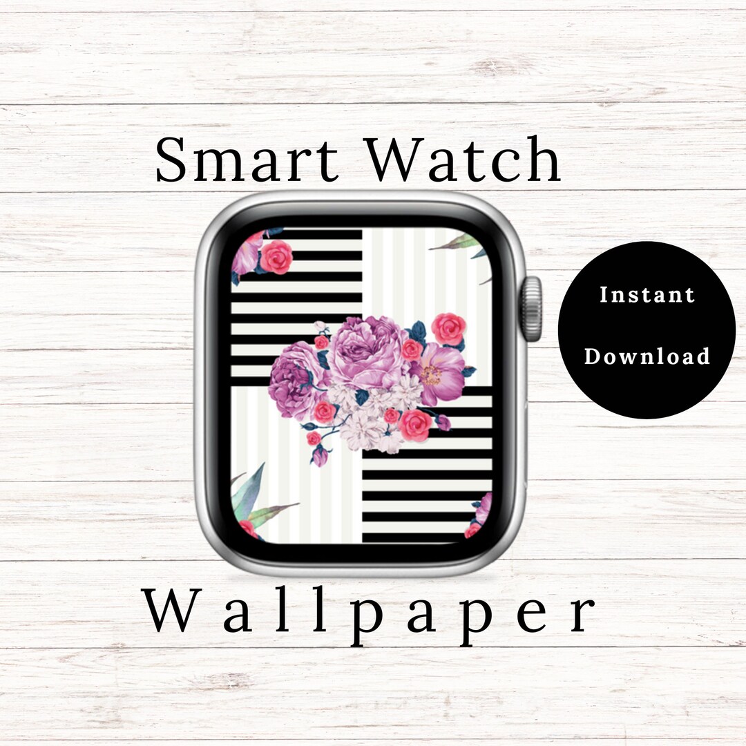 Cute Smartwatch Face Wallpaper Fitness Tracker Watch Face - Etsy