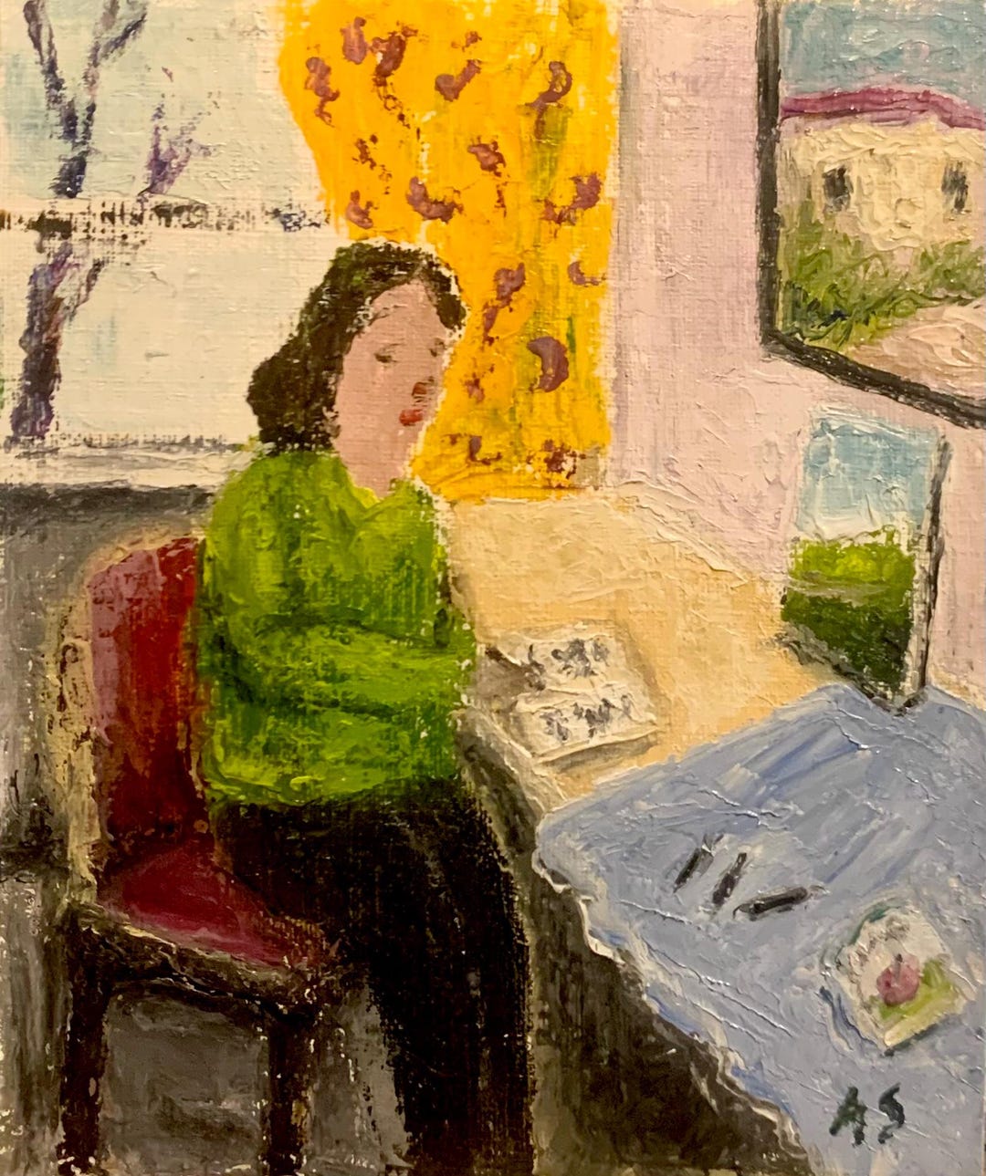 Original Miniature Oil Painting - Etsy