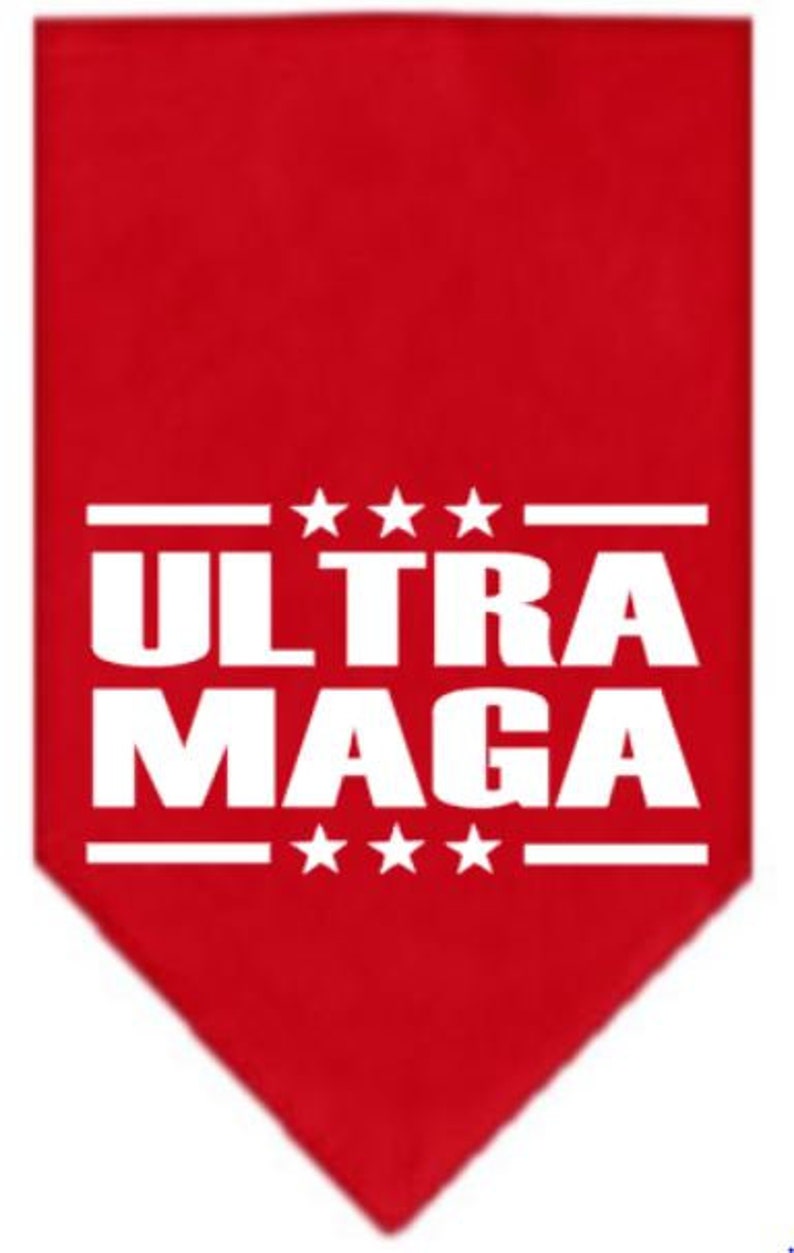 Trump 2024 Maga Dog/pet Bandana Ultra MAGA LGB Brandon USA - Etsy