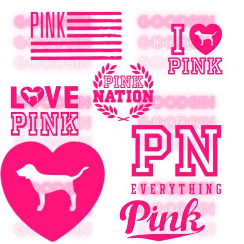 PINK Png Svg - Etsy