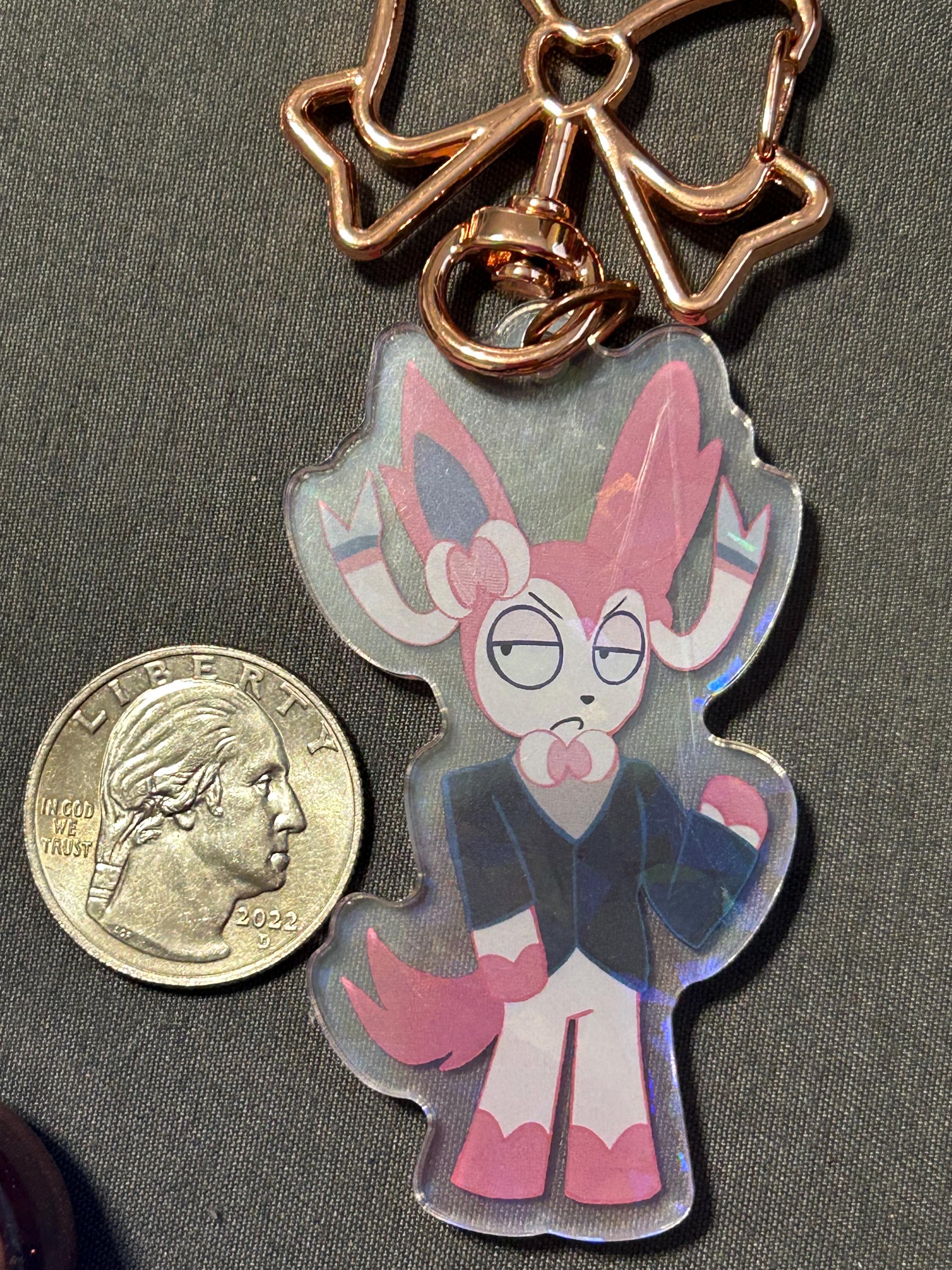Dr Sylveon Keychain Starters Movieunleashers - Etsy
