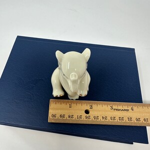 Vintage Lenox Elephant 2.5 Figurine, Small Ivory and Gold Decor, Mini ...