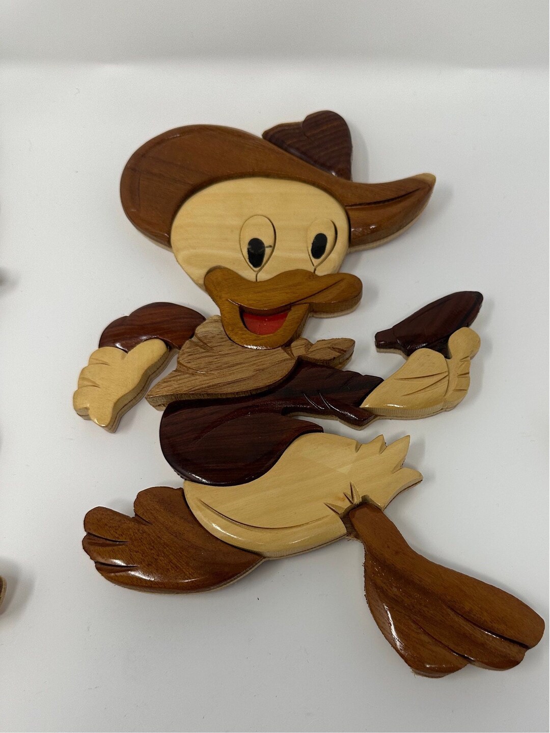 Vintage Donald Duck Wall Hangings, Wood Art - Etsy