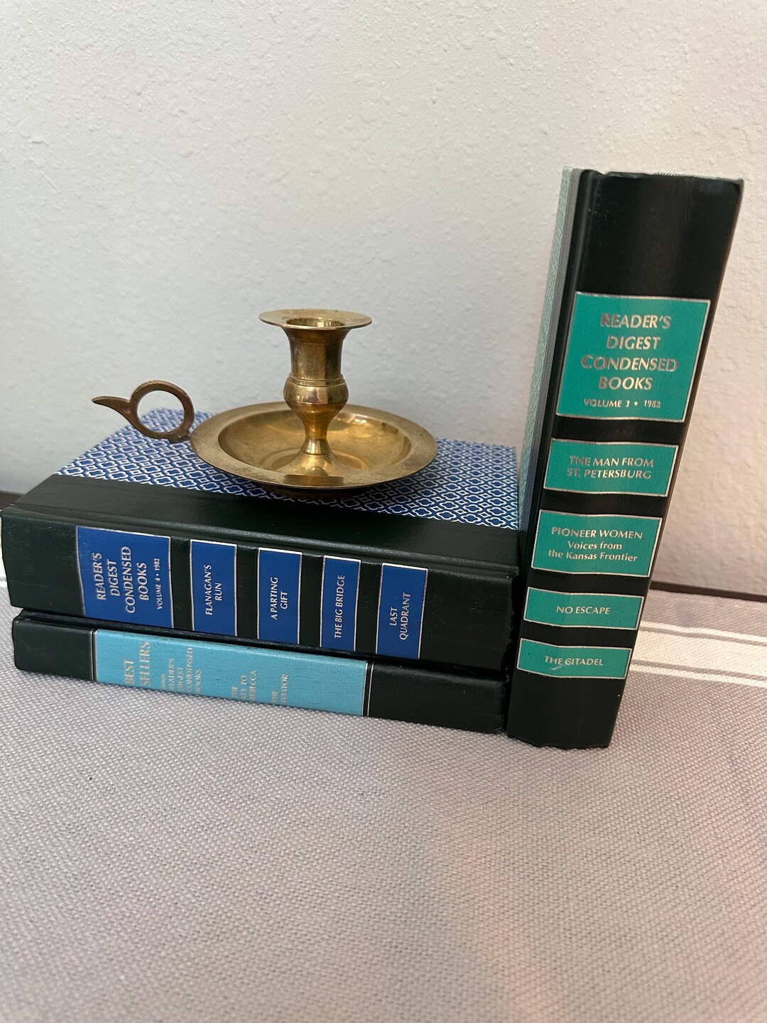 Shades of Blue Monochrome Book Set Readers Digest Book - Etsy