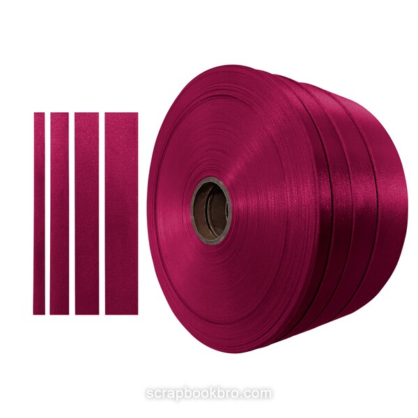 Red Satin Ribbon - Etsy