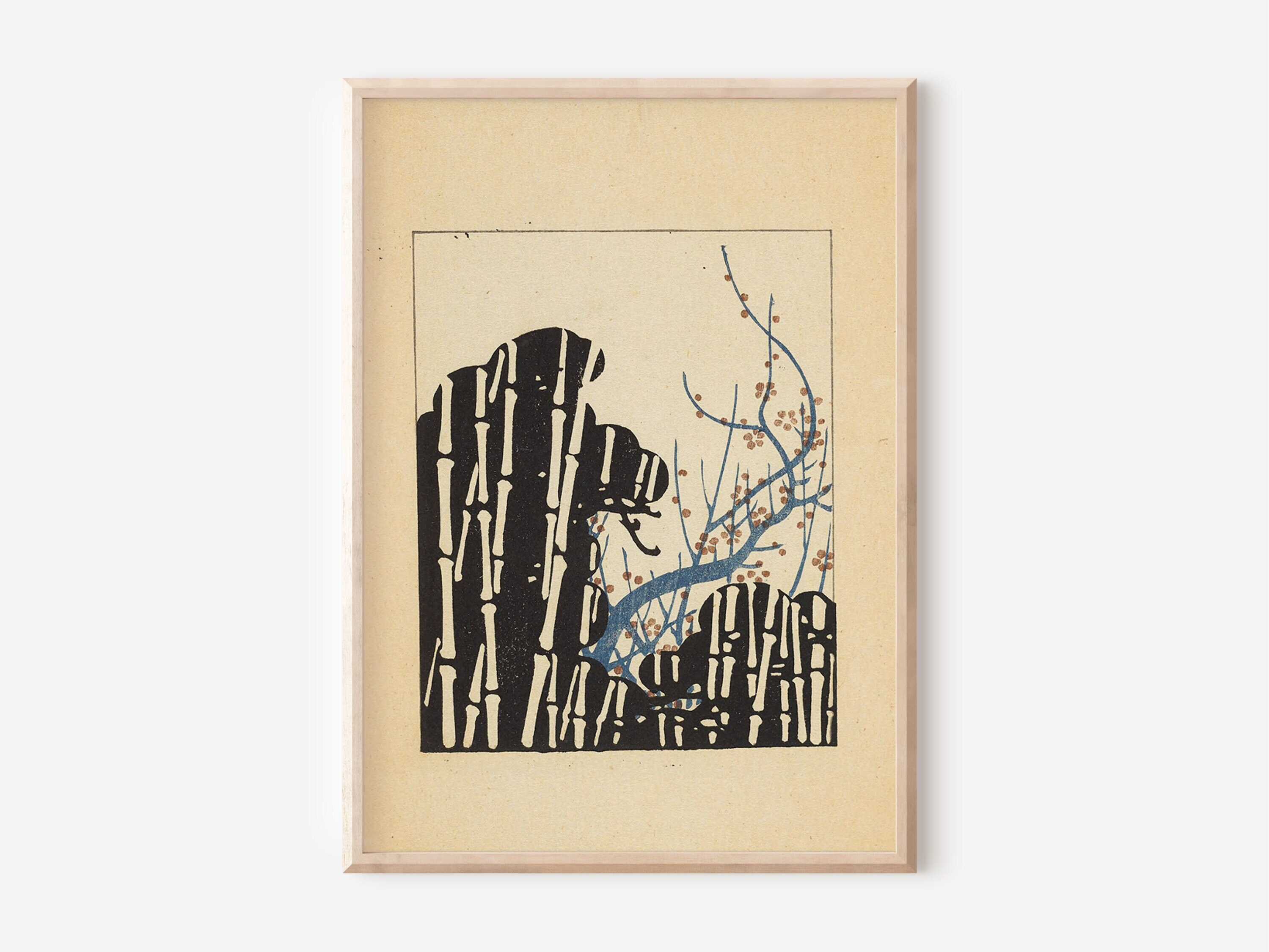Set of 3 Minimalist Japanese Art - Bijutsukai Japanese Wall Art ...