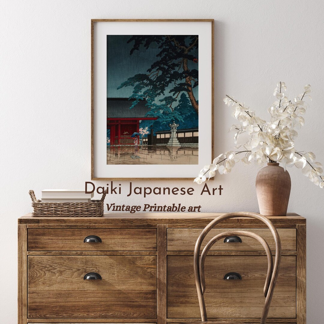 Japanese Printable Wall Art | Japanese Digital Art | Japanese Woodblock ...