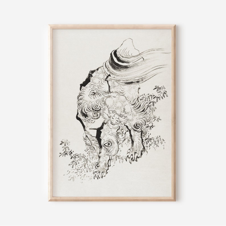 Japanese Wall Art Set Of 3 Prints Minimalist Black And Etsy