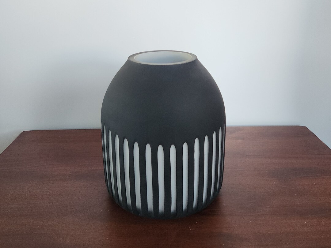 Viterra Art Glass Collection Righi Vase 8" - Etsy